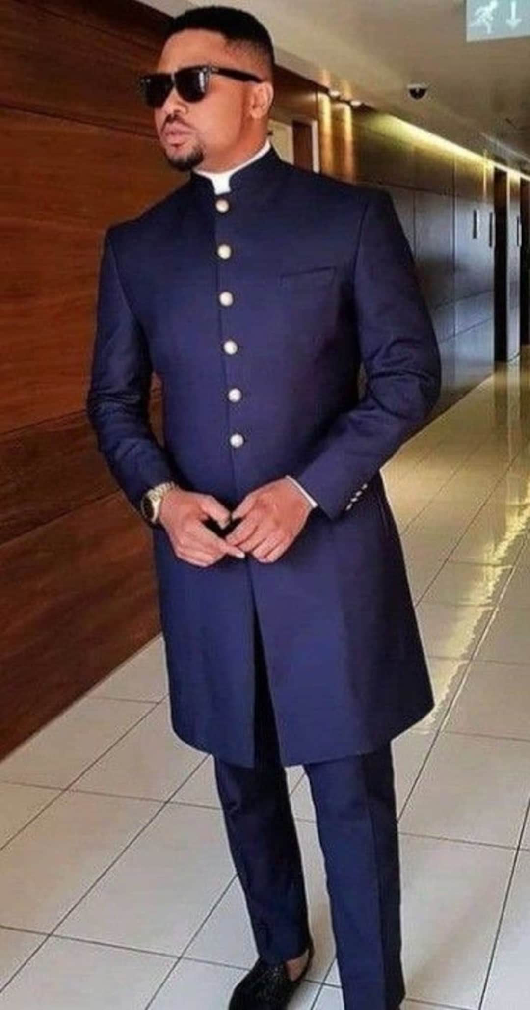 Tomi African Men Prom Suit, African Men Fashion, Bespoke Suit for Men ...