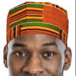 African Men Ankara Style Hat - Etsy