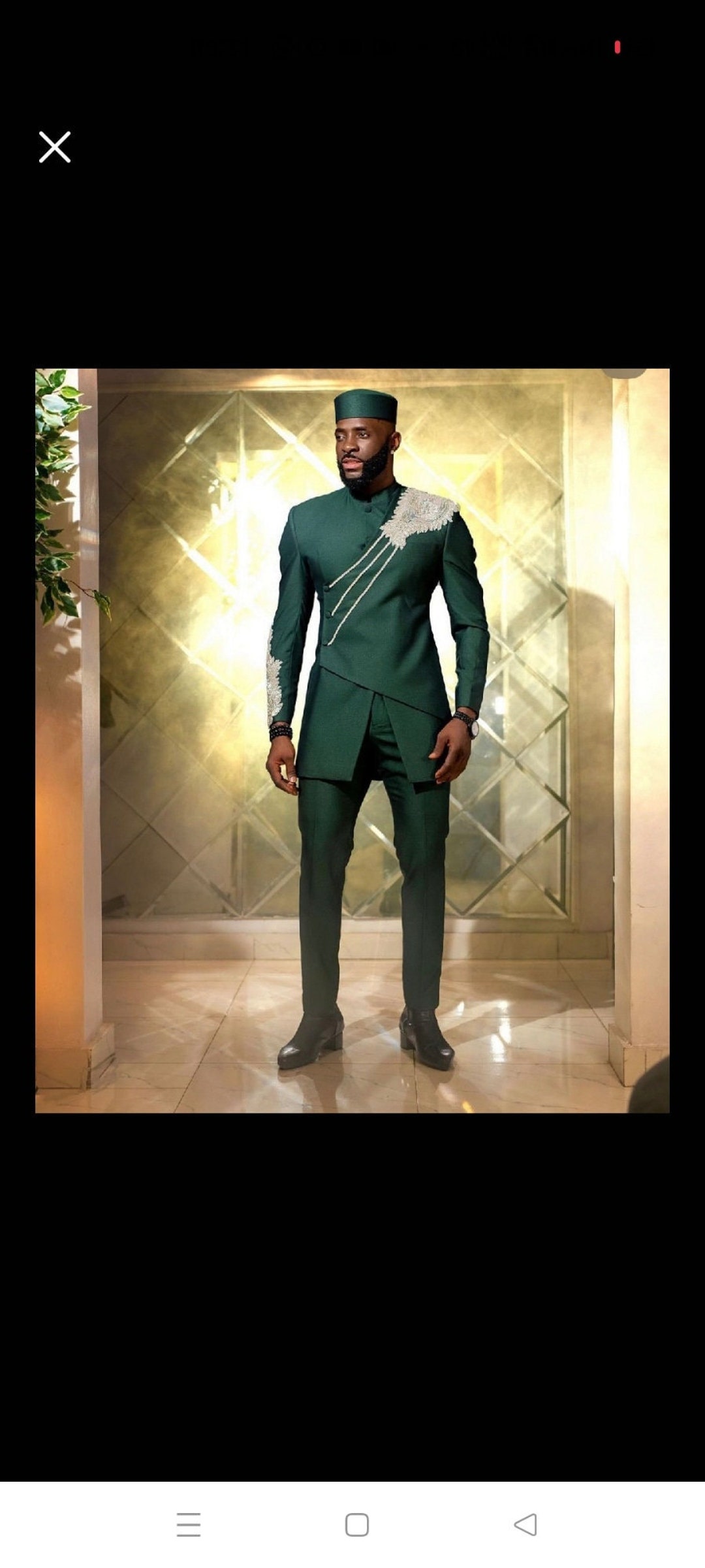 Sammy African Men Suit, African Men Fashion, Bespoke Suit for Men ...