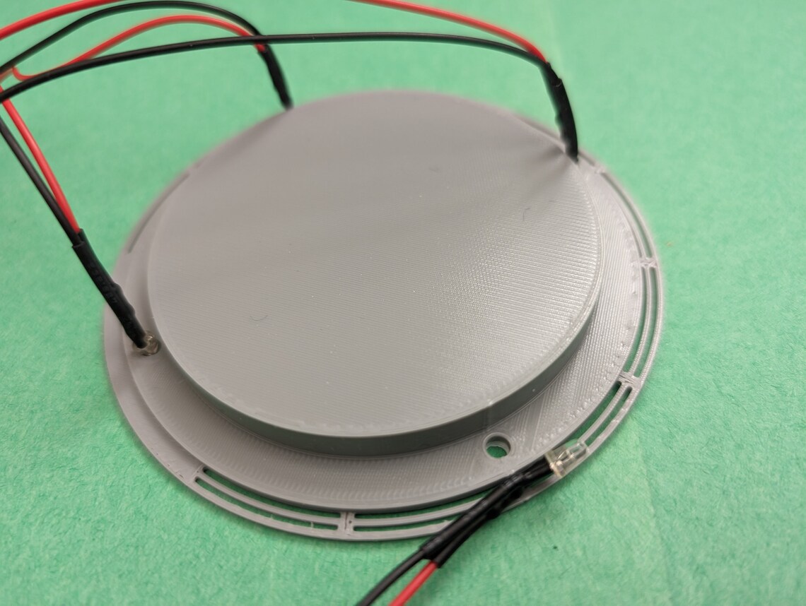 N 1:160 Scale Heli Pad Helicopter Landing Pad W 4x Red Blinking Leds - Etsy