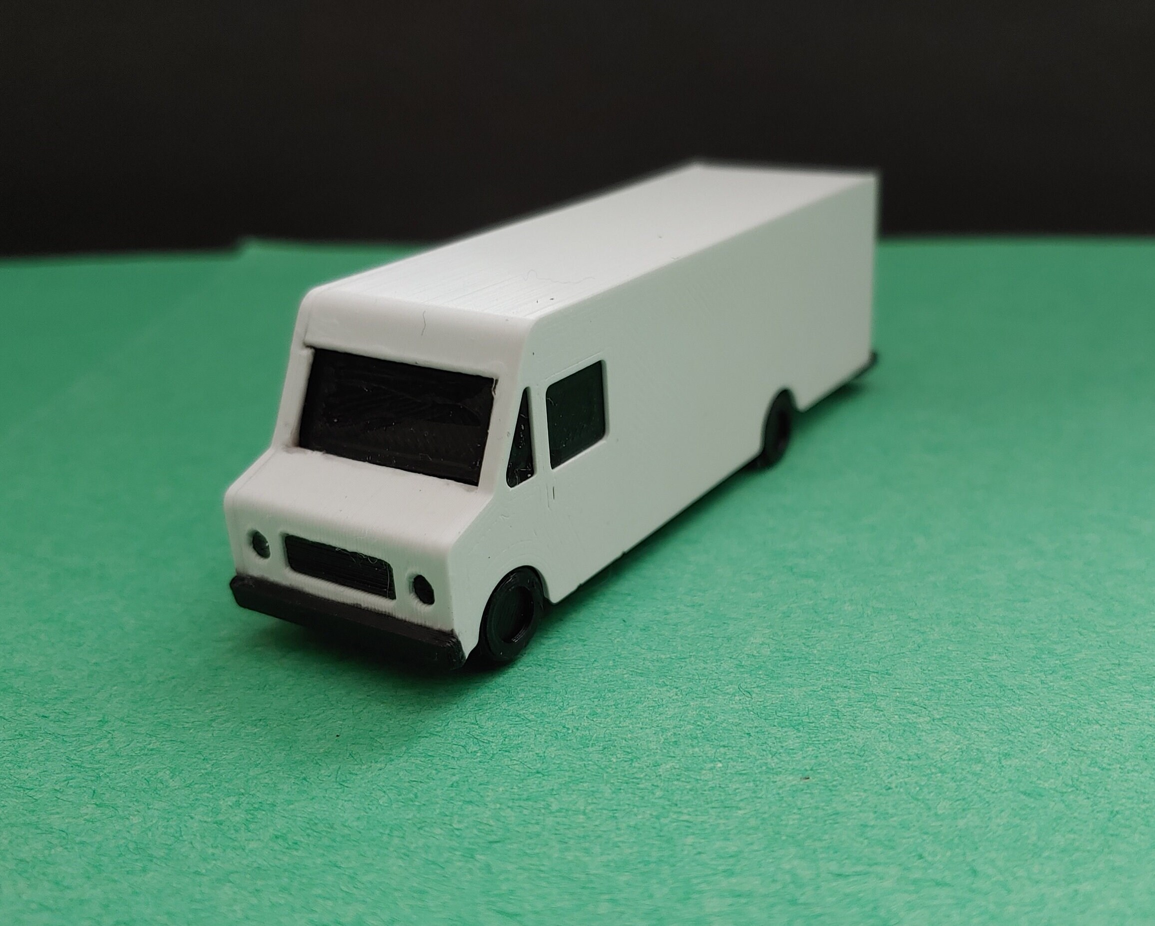 2-pk HO 1:87 Scale Step Van Catering Van Street Food Carnival Food ...