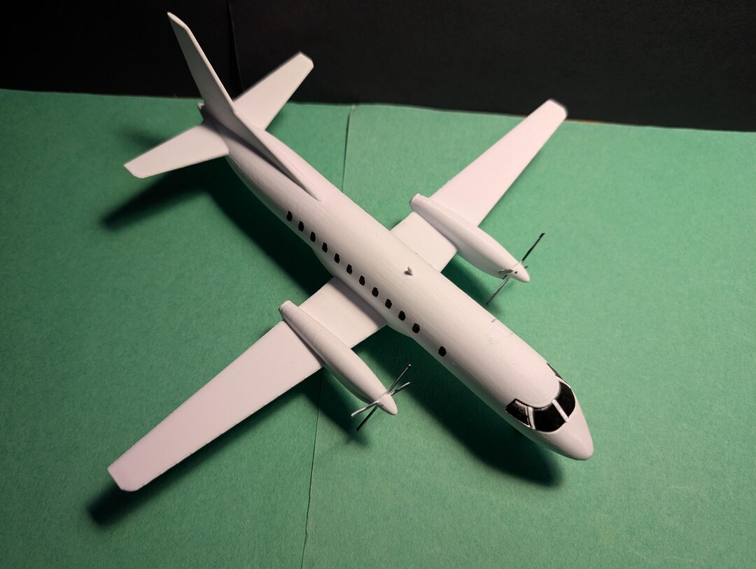 HO 1:87 Saab 340 Turboprop Commuter Puddle Jumper Airlines Feeder ...