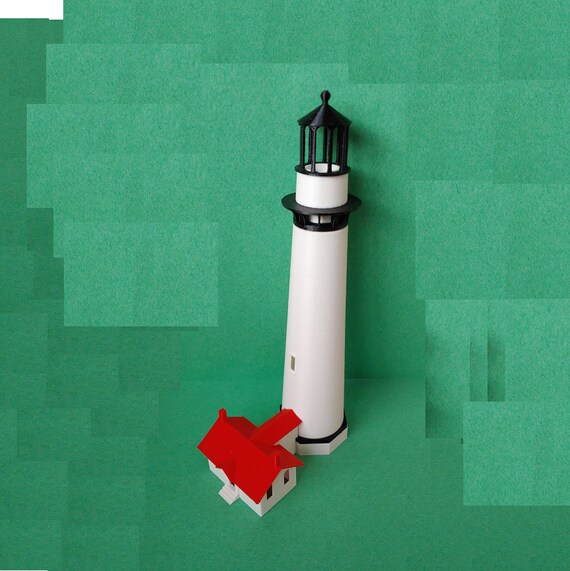 N Scale 1:160 Pigeon Point Lighthouse Model W Lighting LED - Etsy UK