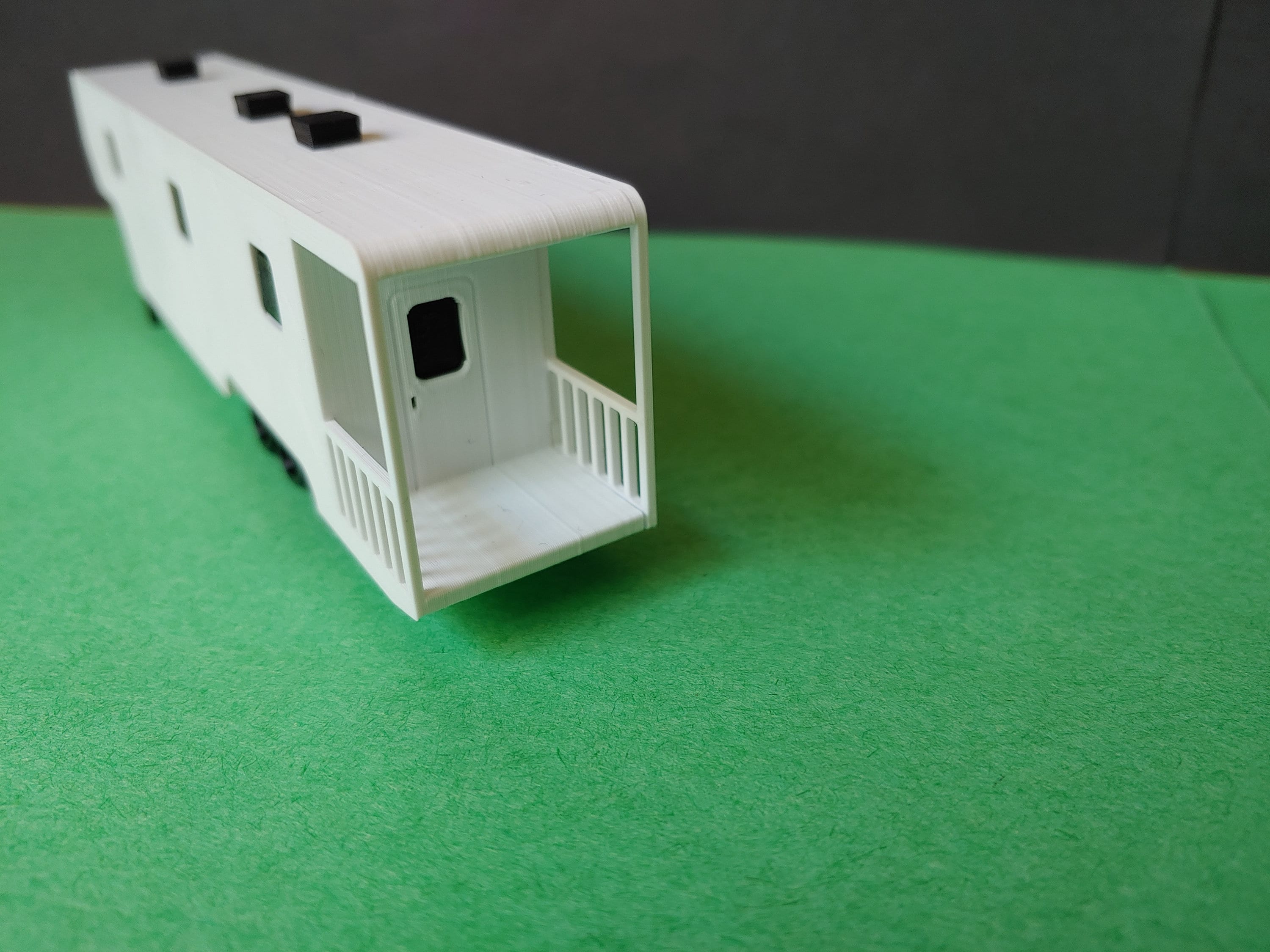 2-pk HO Tri-axle 5th Wheel Bunkhouse Office Balcony With - Etsy