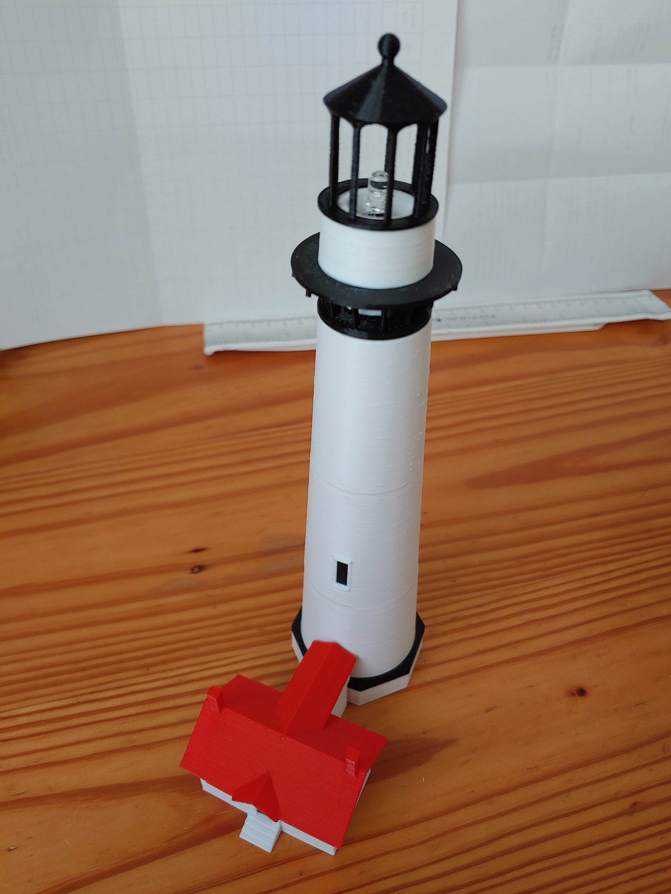 N Scale 1:160 Pigeon Point Lighthouse Model W Lighting LED - Etsy UK