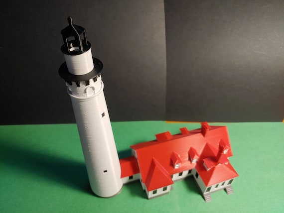N 1:160 Scale Wind Point Lighthouse Racine WI Great Lakes - Etsy