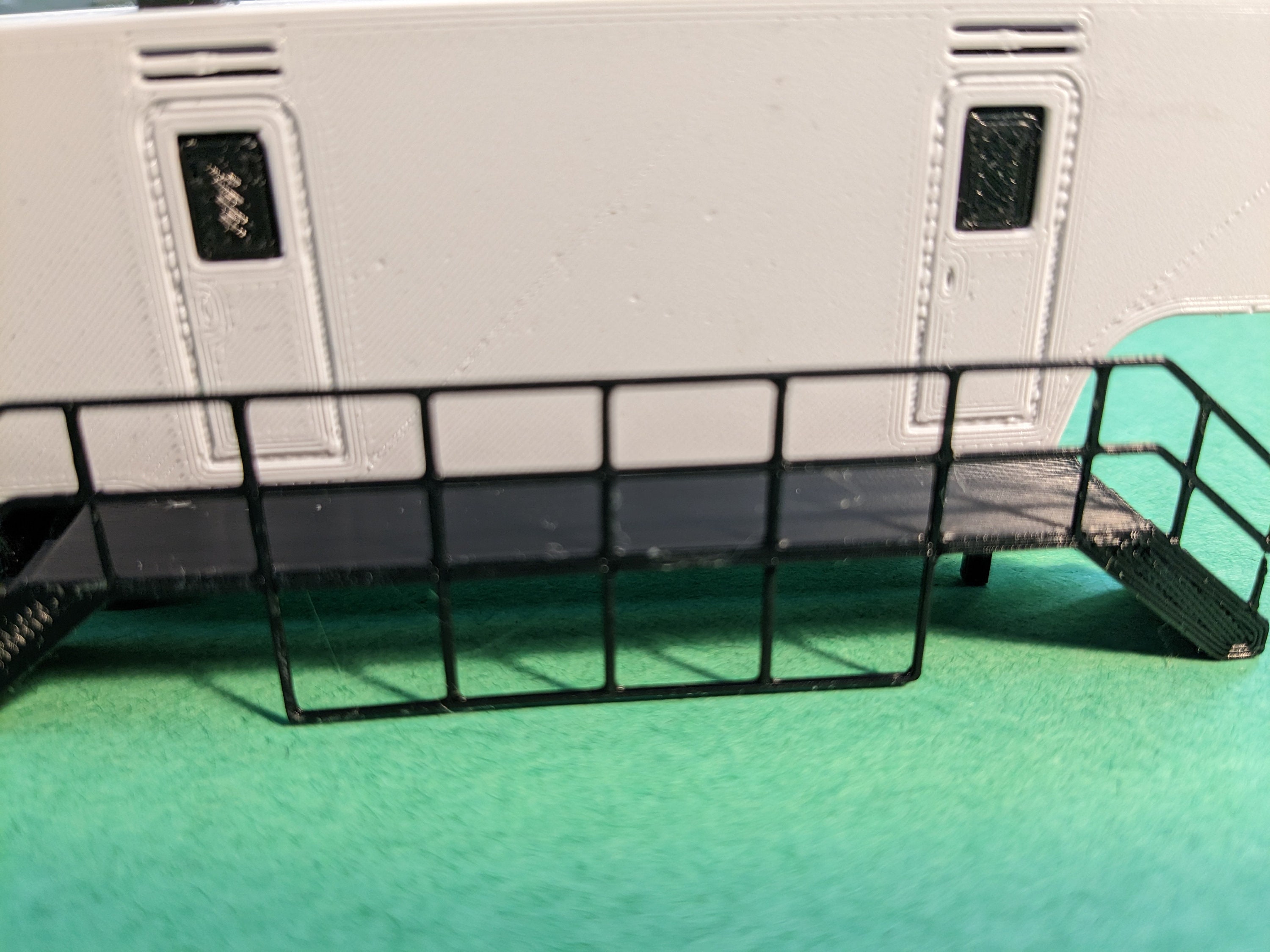 2-pk HO Tri-axle 5th Wheel Bunkhouse Office Balcony With - Etsy