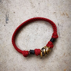 Japanese Hannya Oni Mask Metal Skull Adjustable Bracelet , Traditional ...