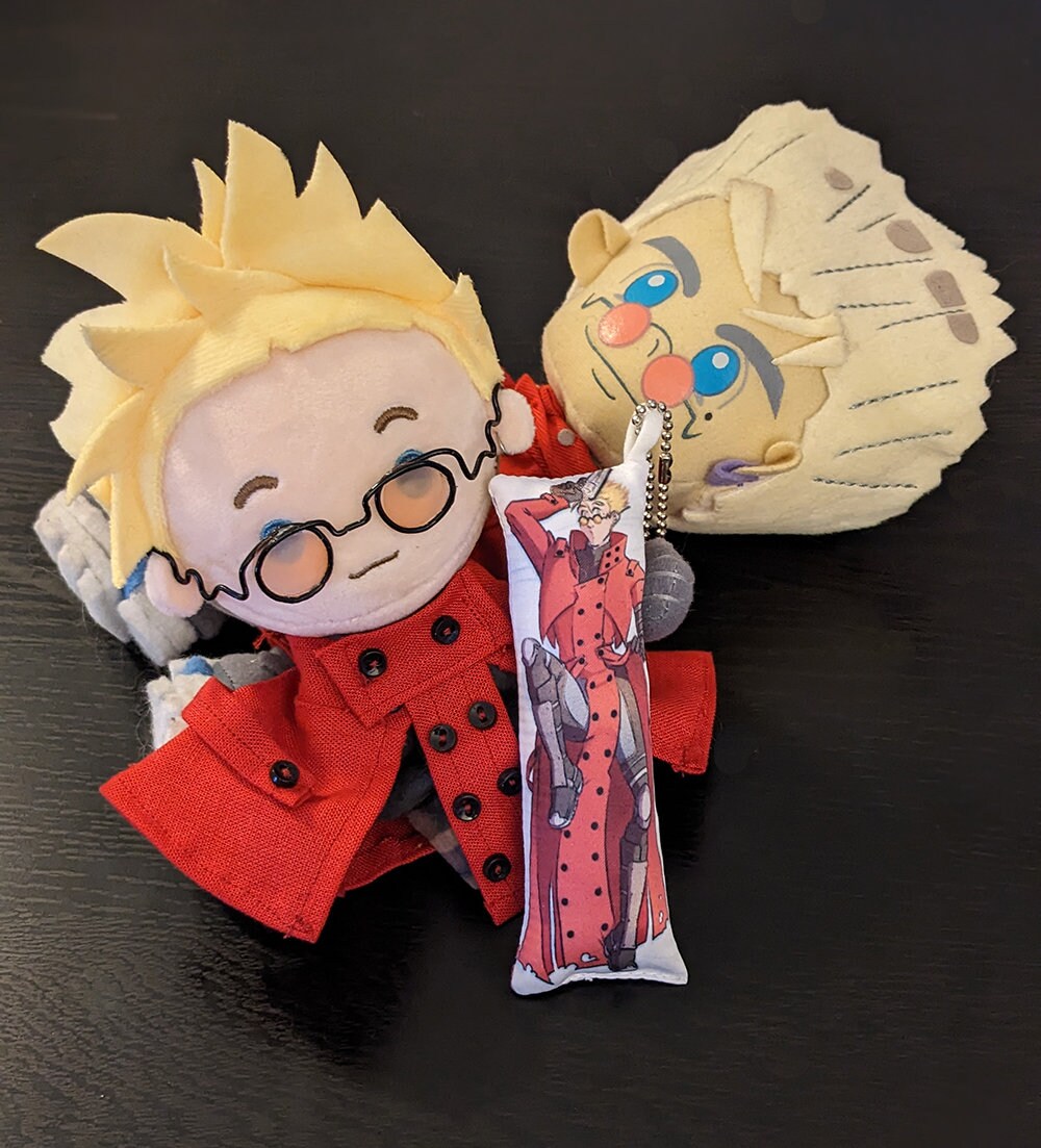 MINI Dakimakura Keychains - Etsy