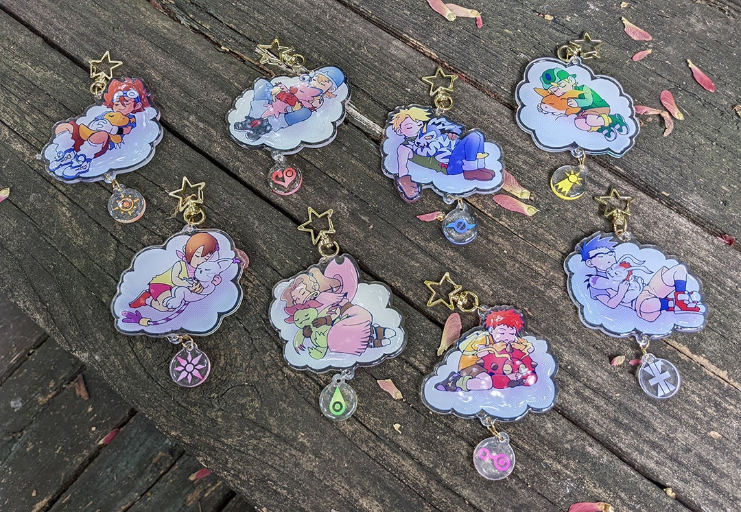 Digimon Cloud Charms - Etsy