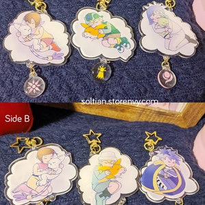 Digimon Cloud Charms | Etsy