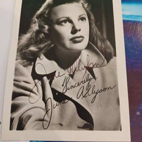 June Allyson - Etsy