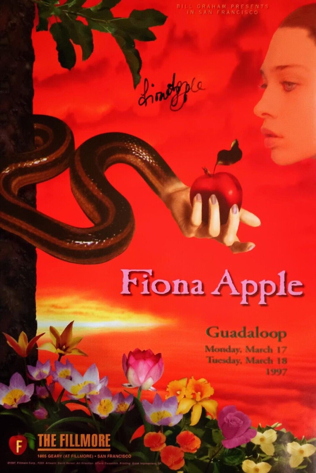1997 Fiona Apple Poster Reproduction - Etsy