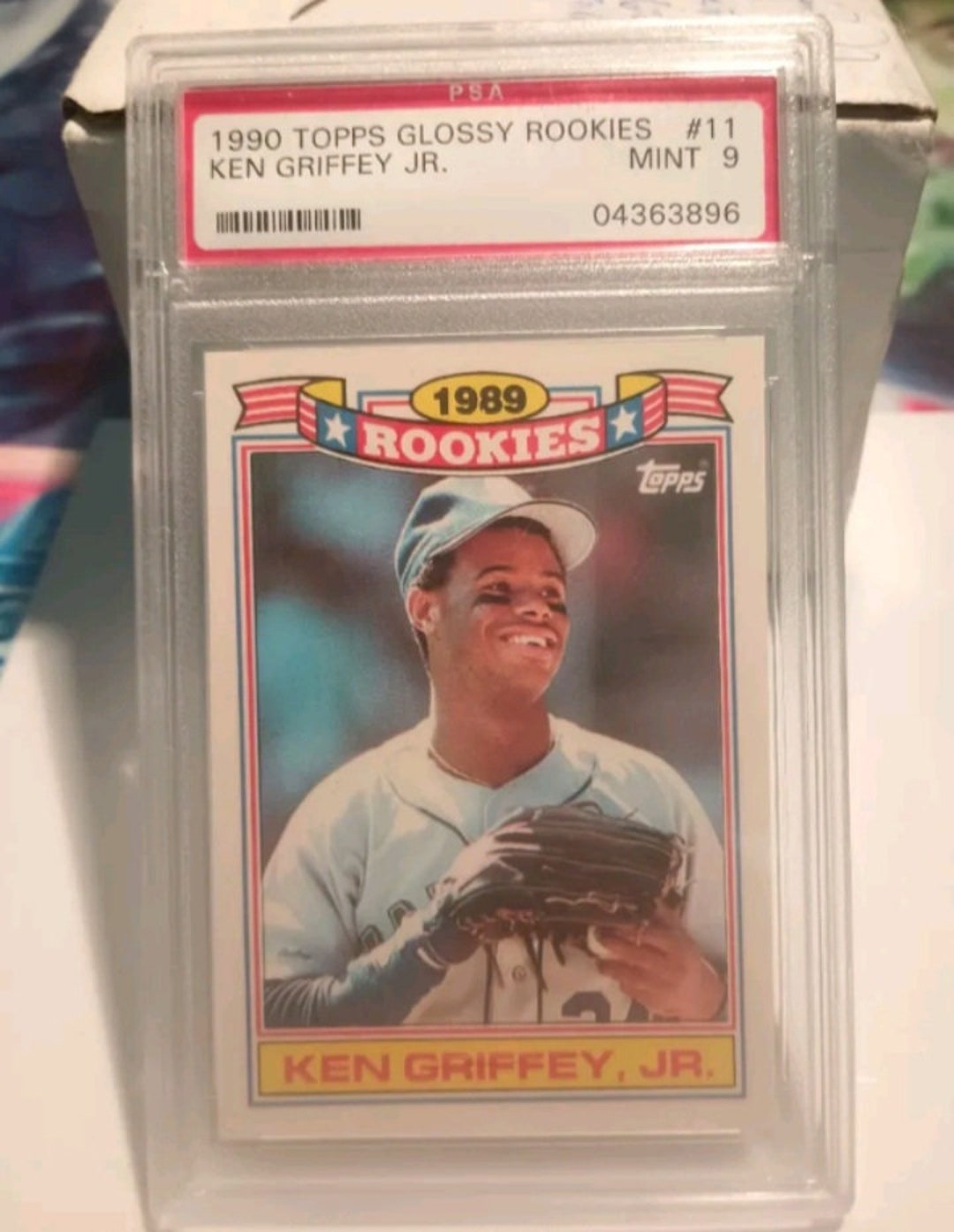 1989 Ken Griffey Jr. Topps Glossy Card PSA 9 Part of 1990 Glossy Set - Etsy