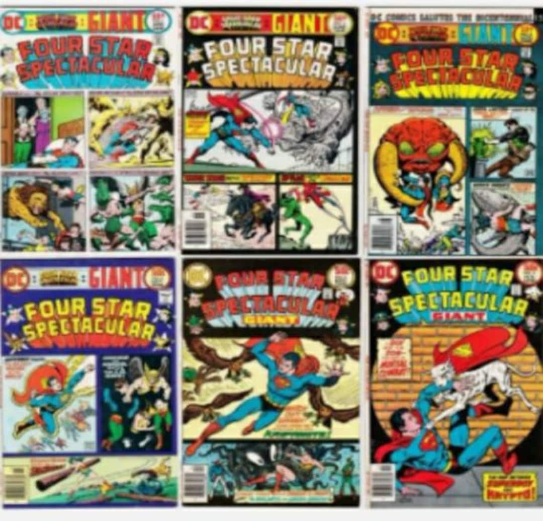 1976 Four Star Spectacular Comic Book Set 1-6 Investor - Etsy