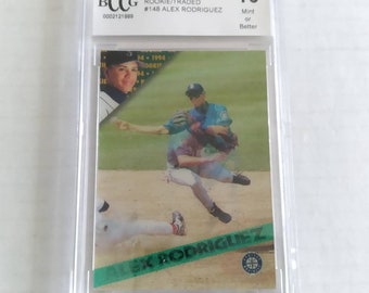 Alex Rodriguez Rookie Card - Etsy