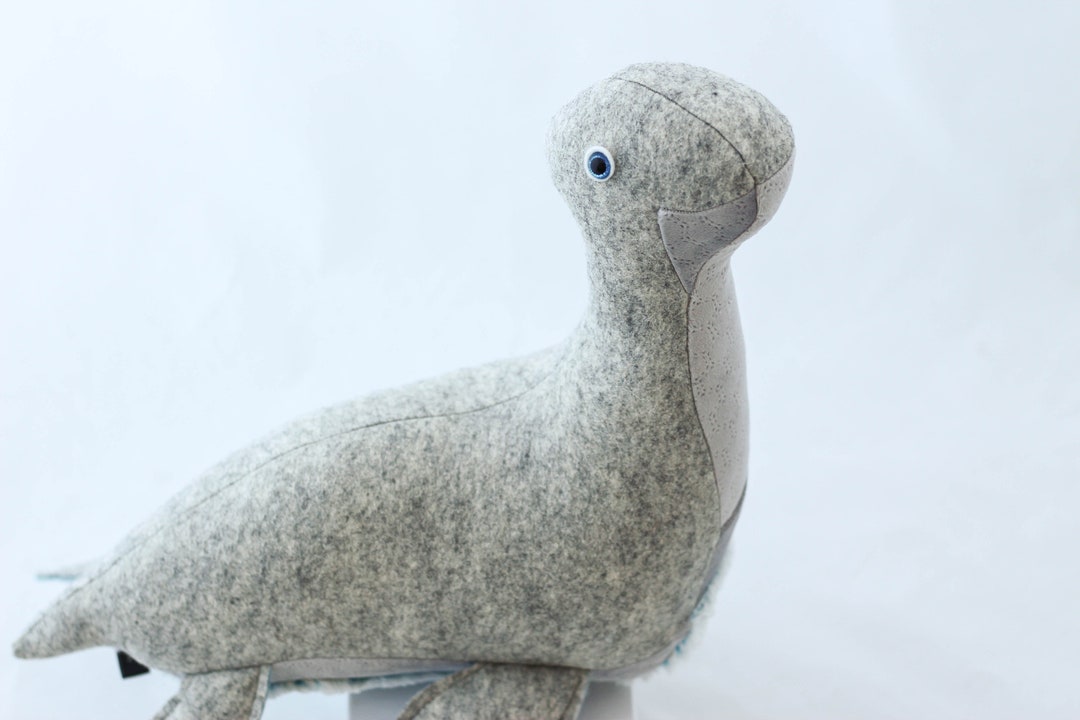 Percival the Plesiosaurus Plush Toy Eco Friendly - Etsy UK