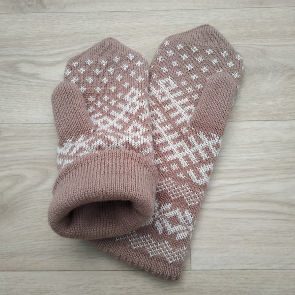 Wool Mittens - Etsy