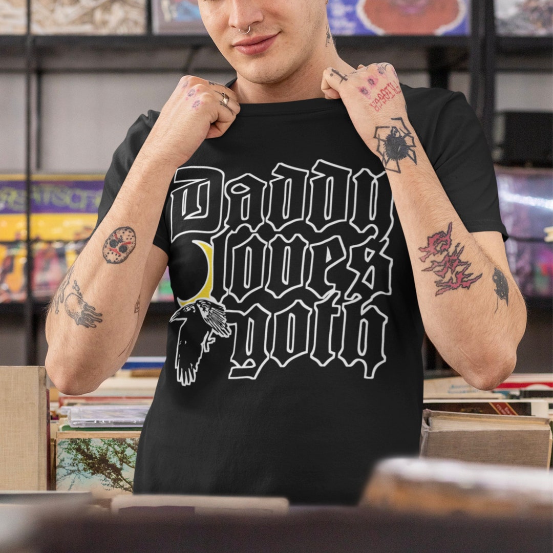 Goth Dad Shirt, Gothic Clothing Men, Gothic Gifts for Dad, Halloween ...