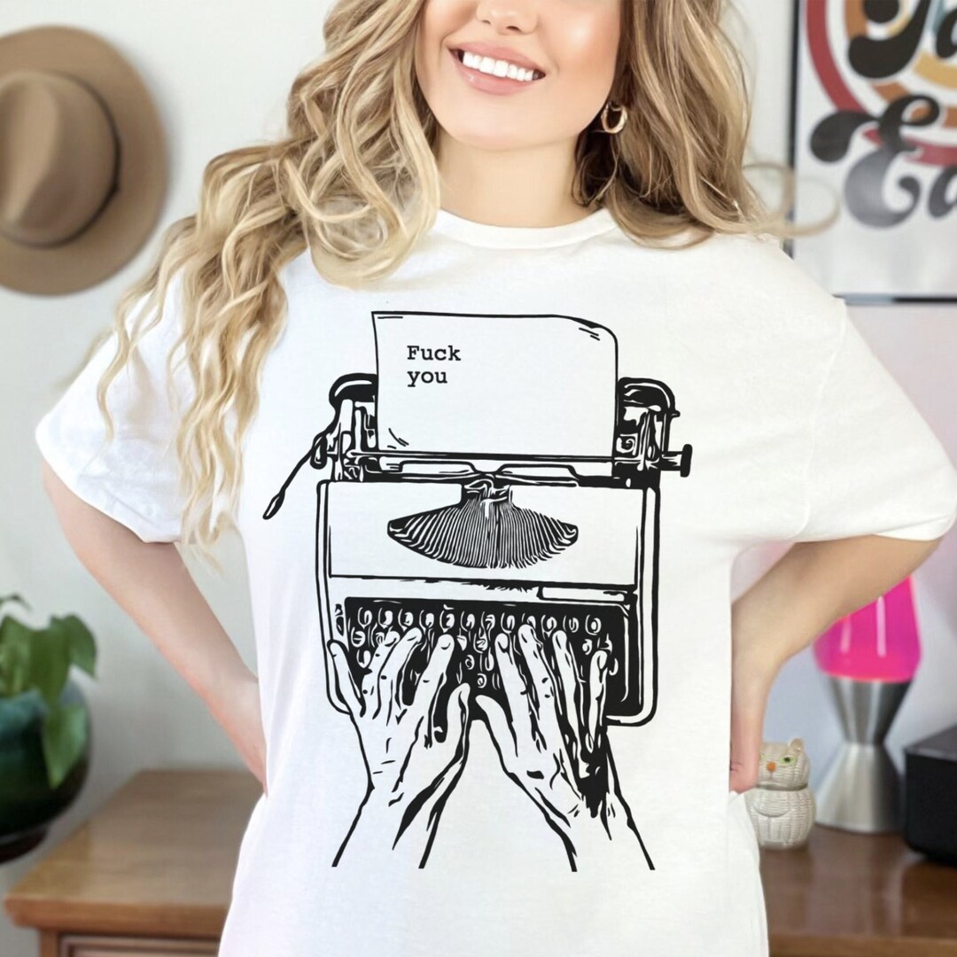Funny Writer Rude Shirt, Offensive Punk T Shirts, Punk Clothing, Fuck ...