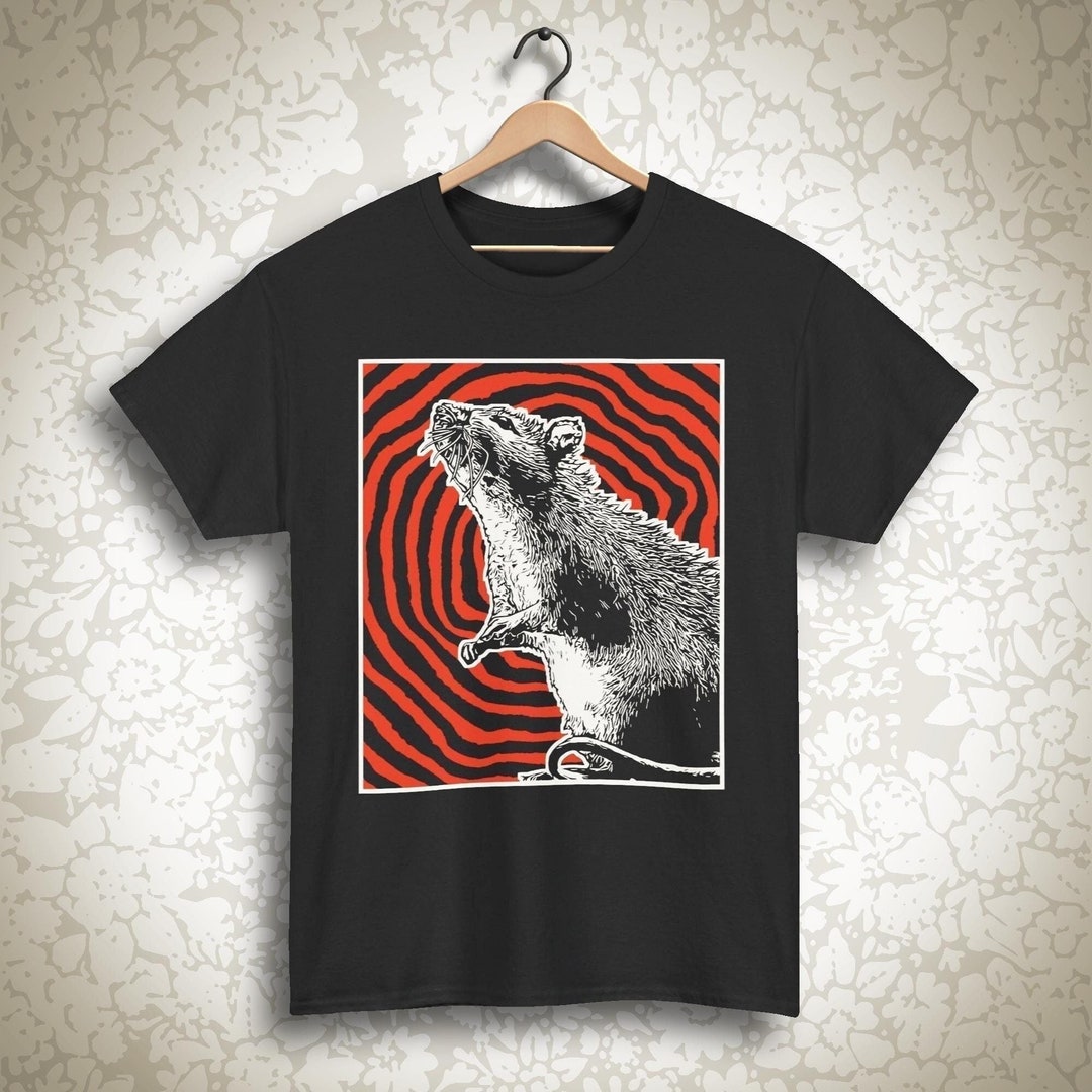Weird Rat Shirt, Trippy Grunge Clothing for Festival - Etsy
