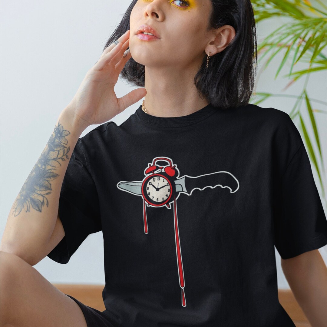 Funny Sleep Shirt, Alarm Clock T-shirt, Sleeping Gifts, Punk Clothing ...