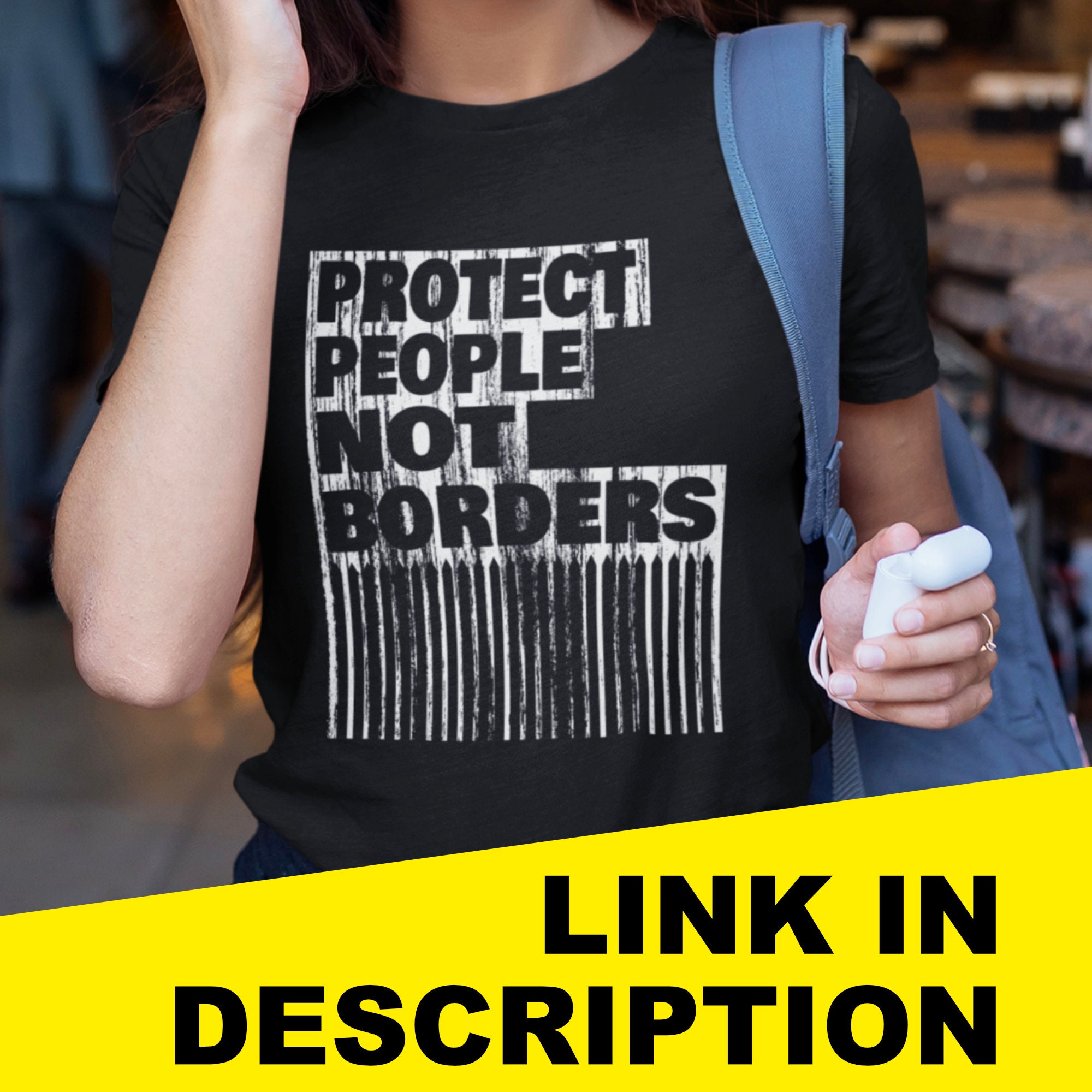 Human Rights Refugees Shirt, Activist Tshirt, Protect People Not ...