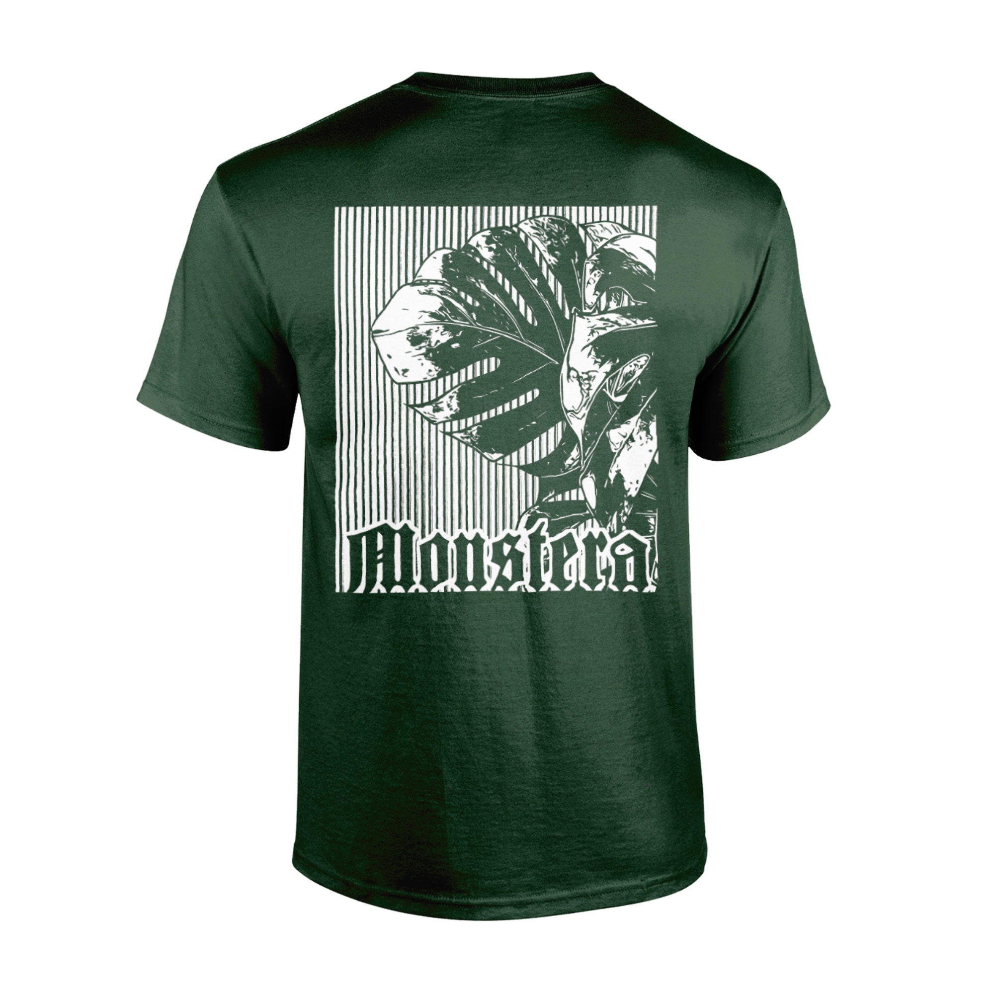 Monstera Shirt, Botanical Goth Tee, Punk Merch, Gardening T Shirt for ...