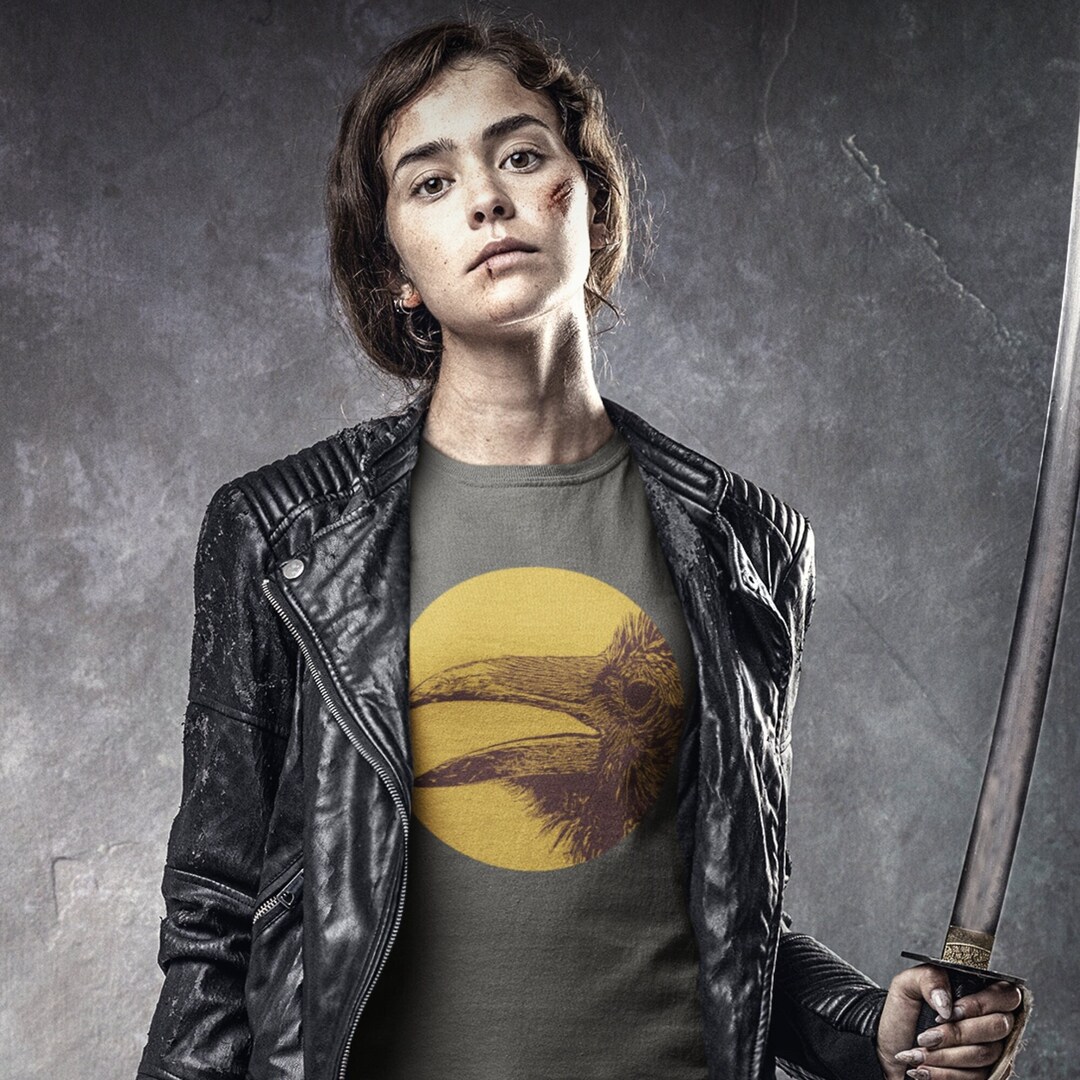 Crow and Moon Tshirt, Gothic Shirt, Grunge Clothing, Y2K Emo T Shirt ...