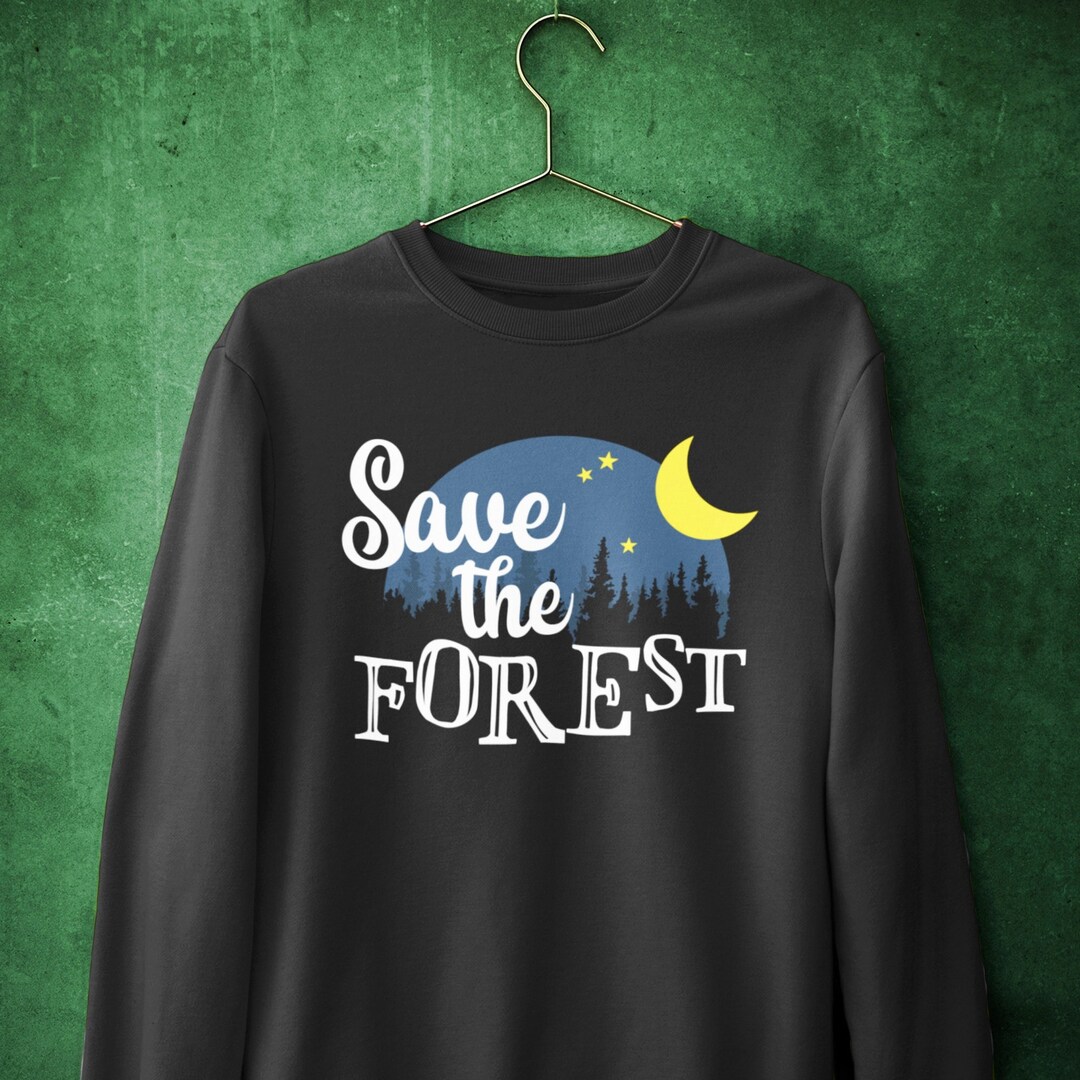 Nature Sweatshirt, National Park Woodland Sweater, Nature Lover Gift ...