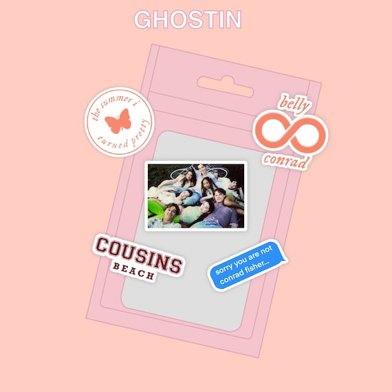 Set De 5 Stickers Conrad the Summer I Turned Pretty - Etsy