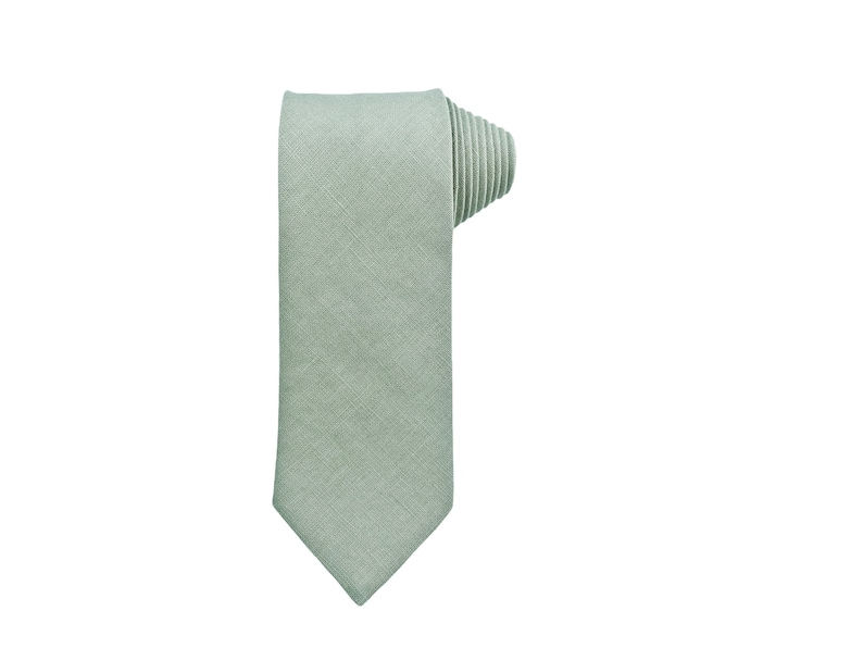 Light Sage Green Regular Tie / Light Sage Green Necktie / - Etsy