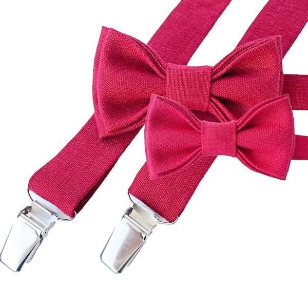 Red Baby Bow Tie - Etsy