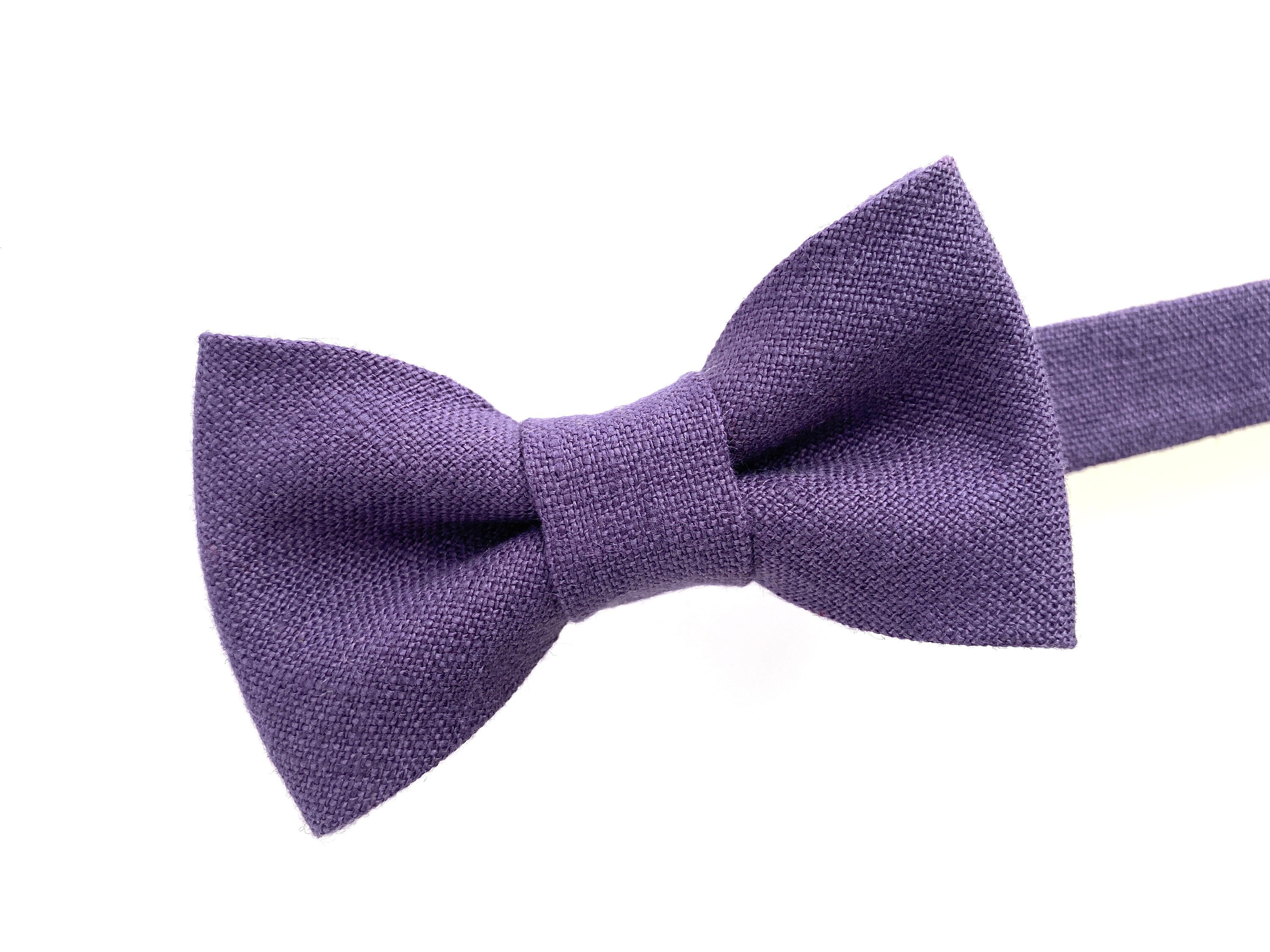 Purple Toddler Bow Tie / Purple Child Suspenders / Purple Kid | Etsy