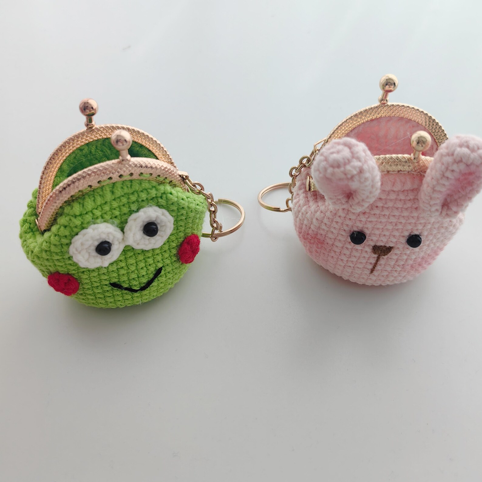 PATTERN: Crochet Animal Coin Purse PATTERN, Amigurumi Animal Bag ...