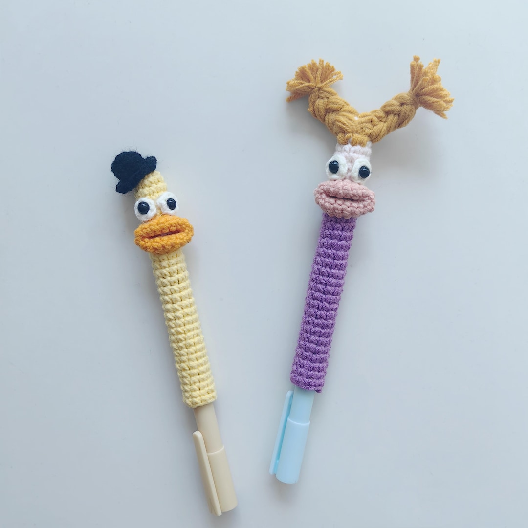 PATTERN: Crochet Pen Topper PATTERN, Amigurumi Pen Cover PATTERN - Etsy
