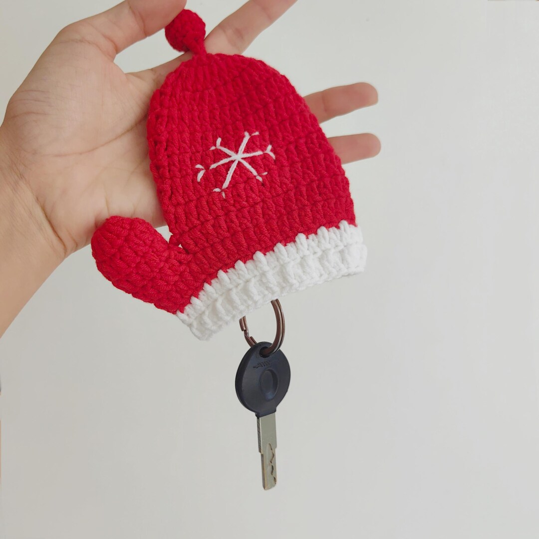 PATTERN: Crochet Christmas Key Holder PATTERN, Amigurumi Glove Key ...