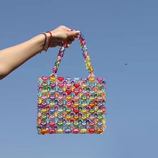 Handmade Beaded Bag - Etsy