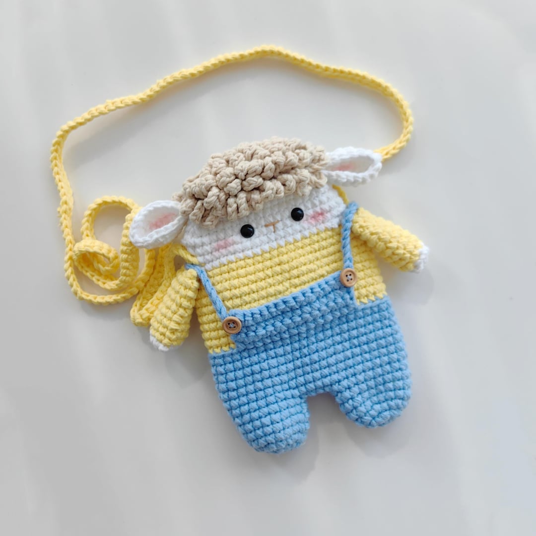 PATTERN: Crochet Sheep Bag PATTERN, Amigurumi Animal Purse PATTERN - Etsy