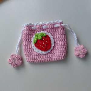 Pattern:crochet Drawstring Pouch,amigurumi Airpods Bag PATTERN ...