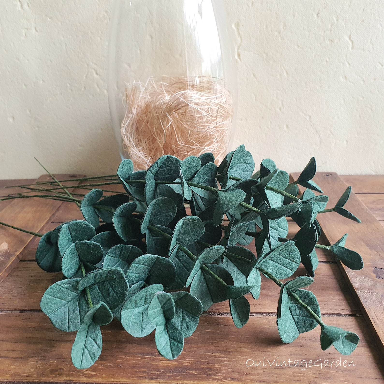 Paper Eucalyptus Dark Green Eucalyptus From Mulberry Paper, for ...