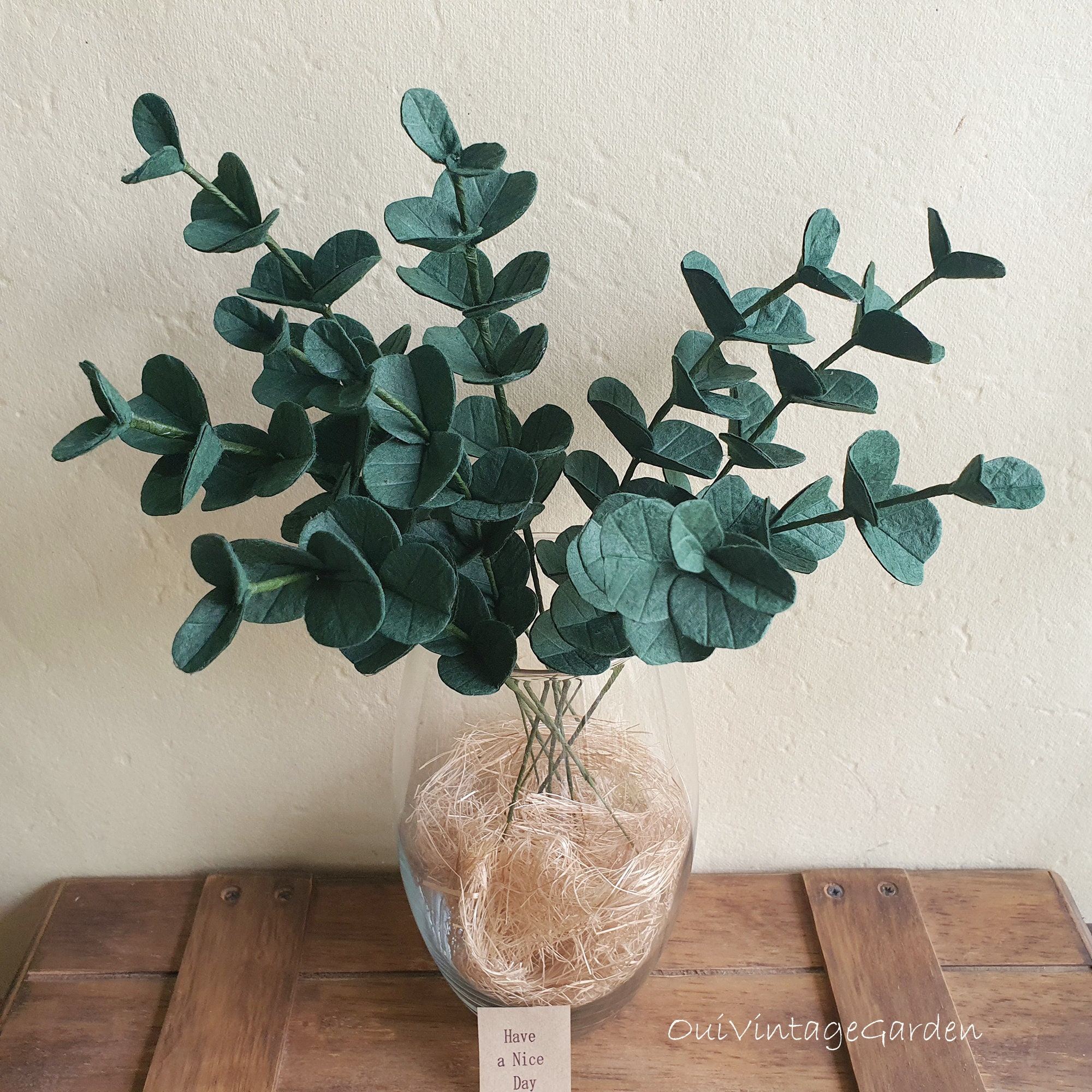 Buy Paper Eucalyptus - Dark Green Eucalyptus From Mulberry Paper, for ...