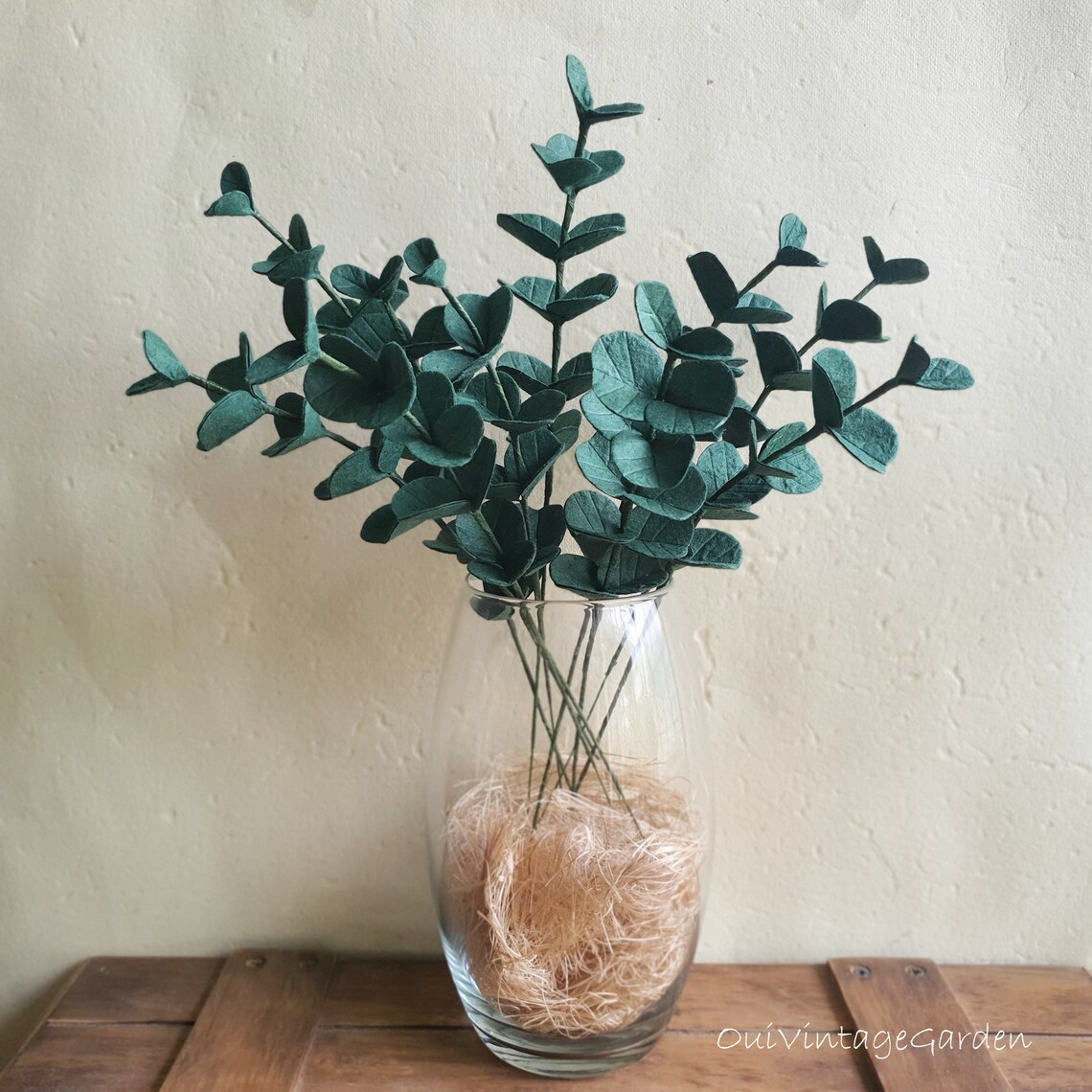 Paper Eucalyptus Dark Green Eucalyptus From Mulberry Paper, for ...