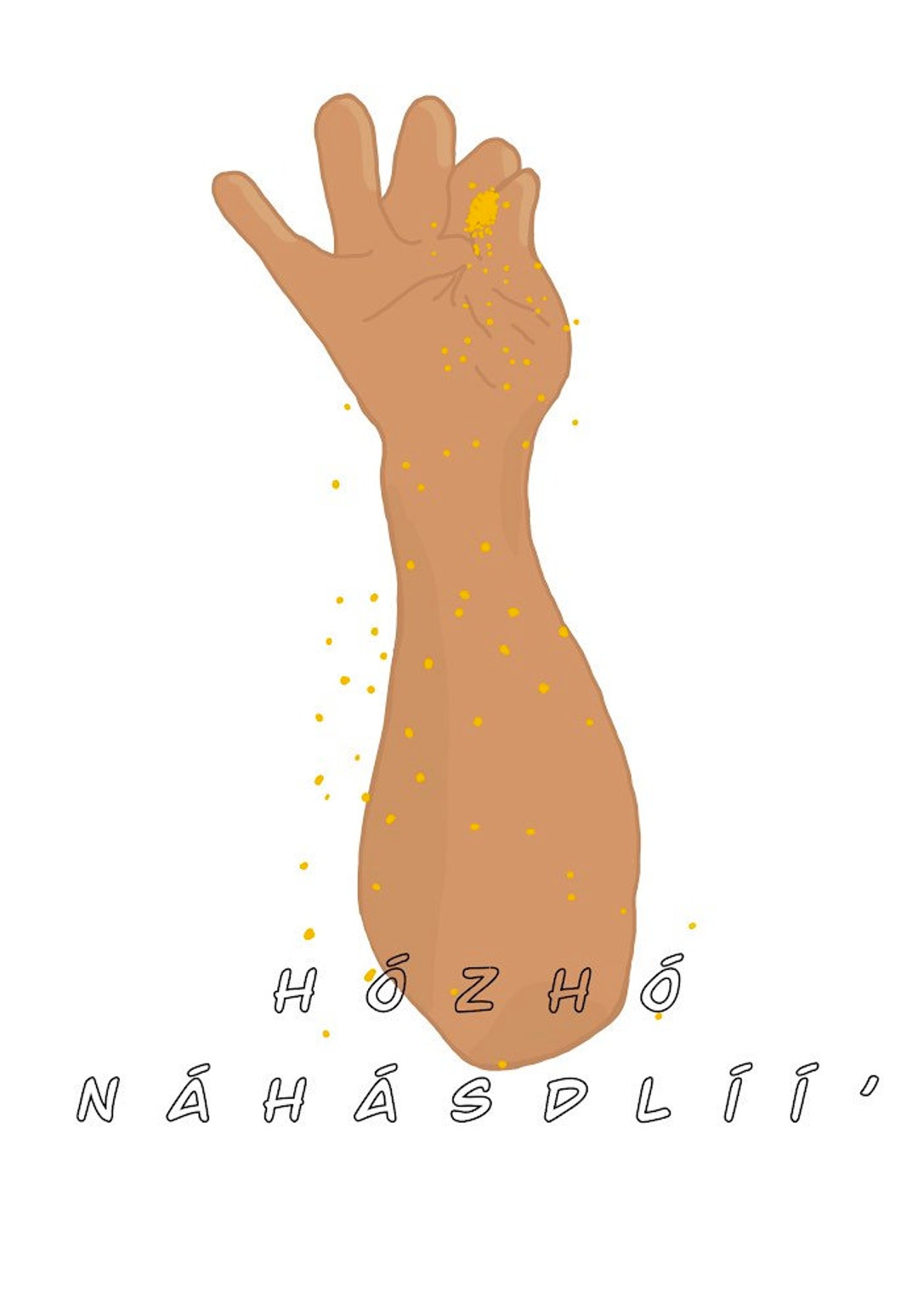 Praying Hand Sticker, Navajo, Indigenous, Native, Native American - Etsy