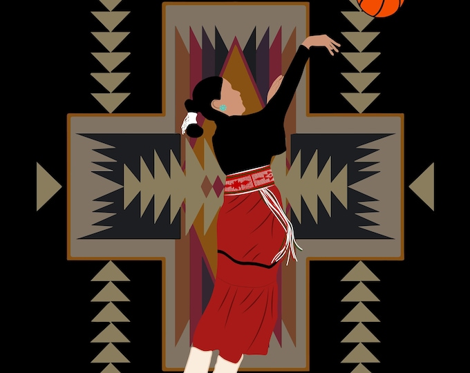Rez Baller-navajo-native Sticker-native American-indigenous - Etsy