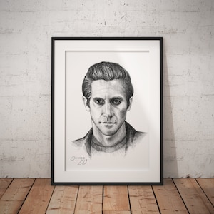 ORIGINAL PORTRAIT Jake - Limited Edition Pencil Hand Drawing Fine Art ...