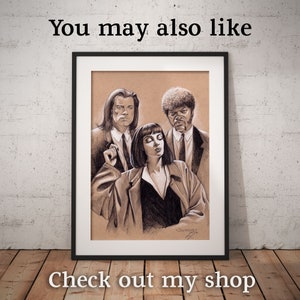 ORIGINAL PORTRAIT the Narrator Sketch Limited Edition Pencil Hand ...