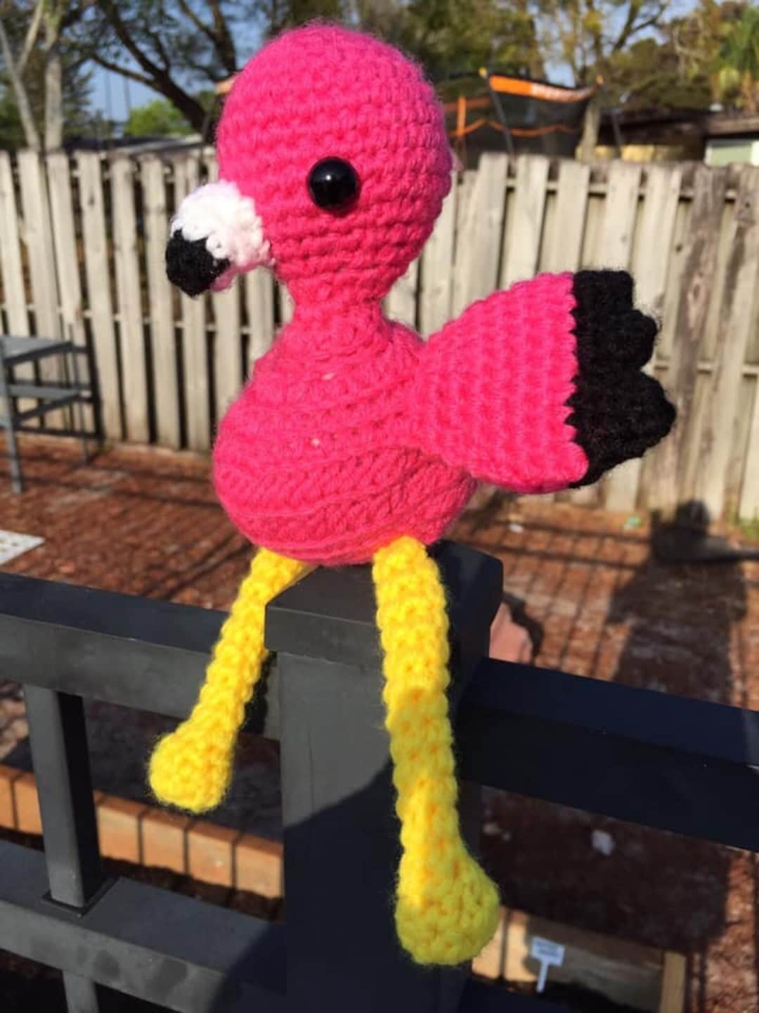 Flamingo Plushie - Etsy
