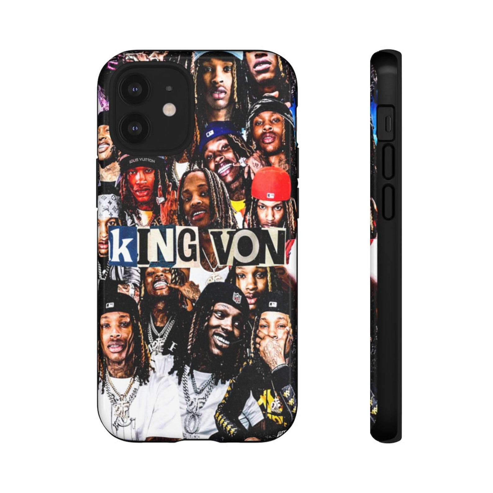 KING VON Collage Phone Tough Cases King Von iPhone Cases | Etsy