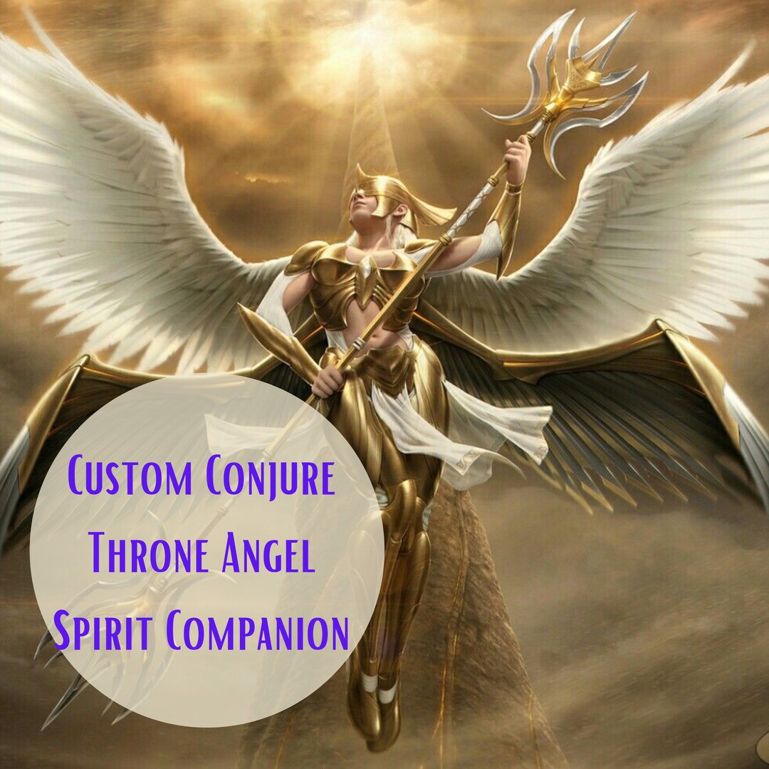 Custom Conjure Throne Angel Spirit Companion Powerful Protection ...